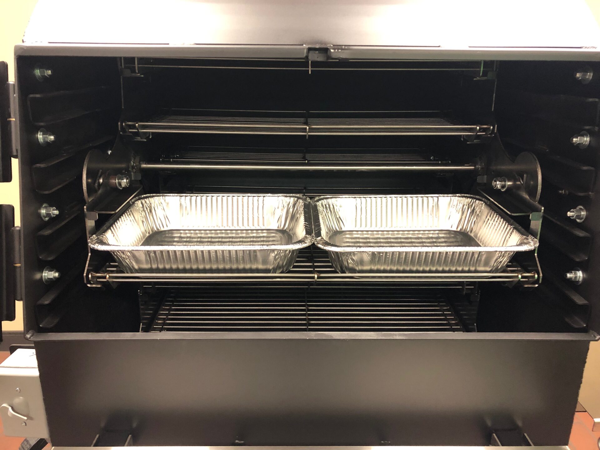 Pit-Boss with Stainless Rotisserie - American Barbecue Systems
